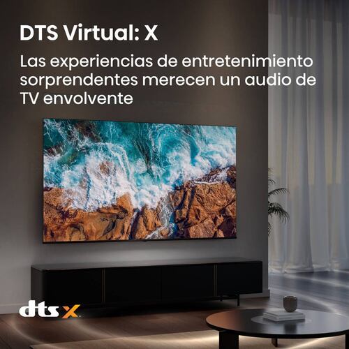 Pantalla Hisense de 50 Pulgadas 4k 50a65nv + Soporte Fijo Select 24 A60