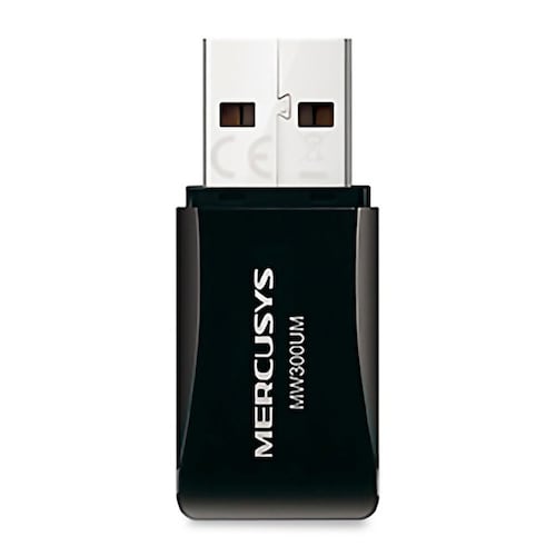 Mini adaptador de red Mercusys USB N300 Mini adaptador de red Mercusys USB N300