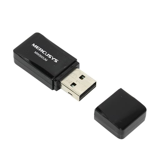 Mini adaptador de red Mercusys USB N300 Mini adaptador de red Mercusys USB N300