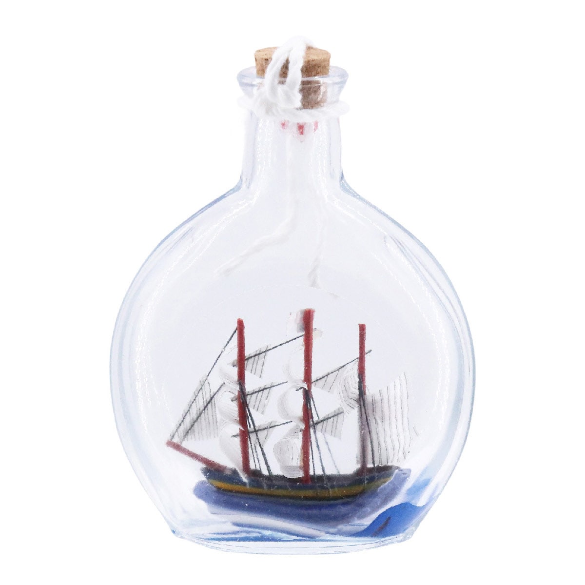 Figura Decorativa MOONWELL Barco en Botella Endevaur