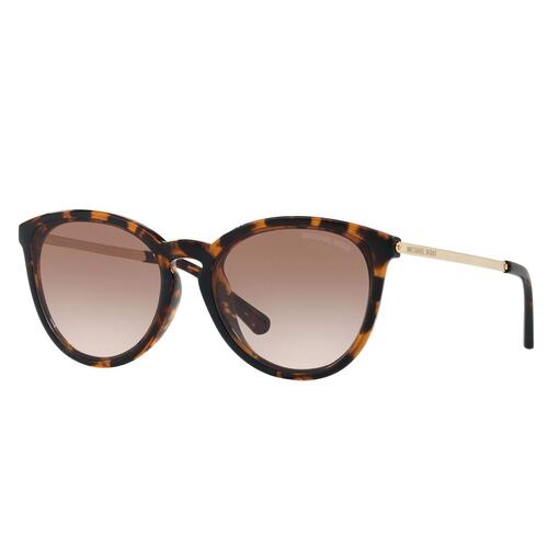 Lente De Sol Michael Kors Chamonix Café Con Armazón Oro Habana