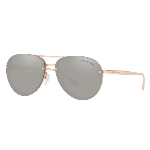 Lentes Solares Michael Kors Armazón En Nylon Rosa Oro