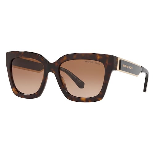 Lentes Solares Michael Kors Armazón En Acetato Habana Oro