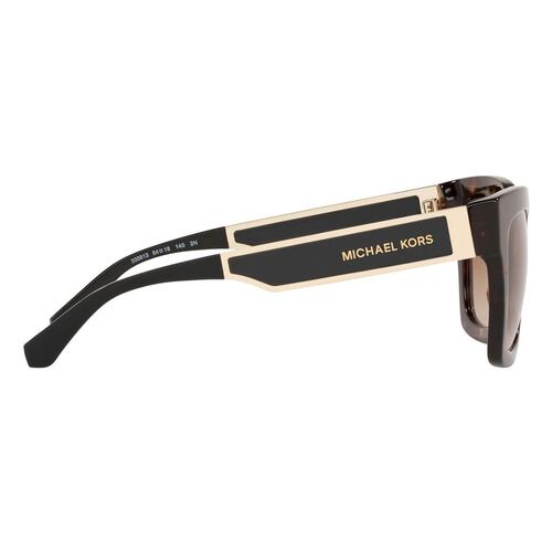 Lentes Solares Michael Kors Armazón En Acetato Habana Oro