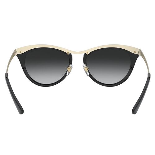 Lentes Solares Michael Kors Azur Gris Degradado Armazón En Metal Oro