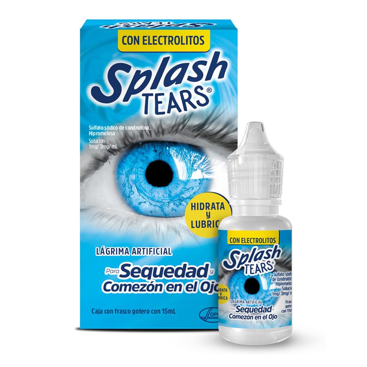 Splash Tears Lubricante Ocular Solución 15 ml