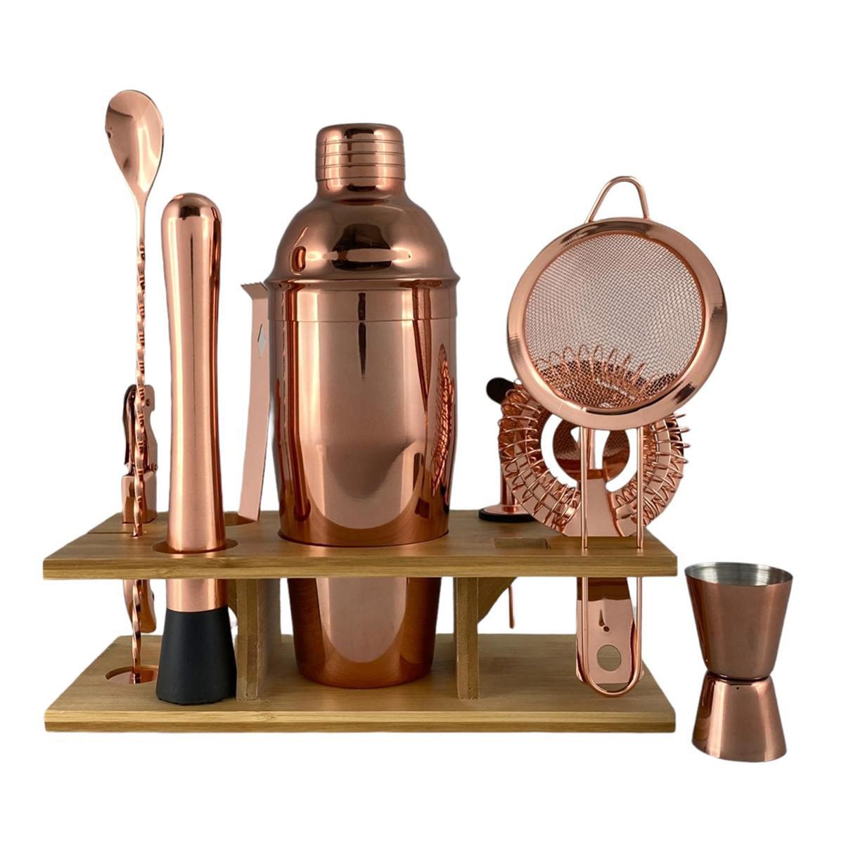 Set Bar Color Bronce Con 10acc 41971