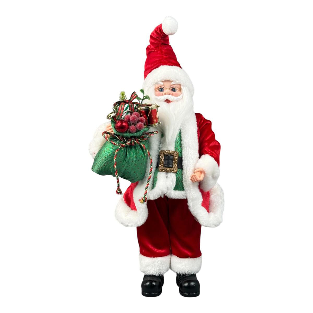 Santa Clásico Tradición Navideña 50.5 cm SANTINI