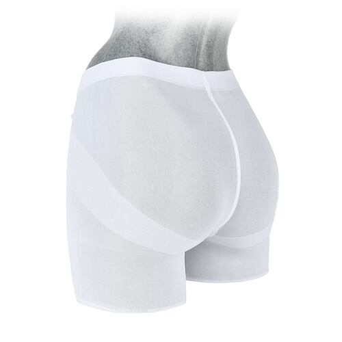 Boxer Dorian Grey soporte en glúteo 5353 mediana blanco dama