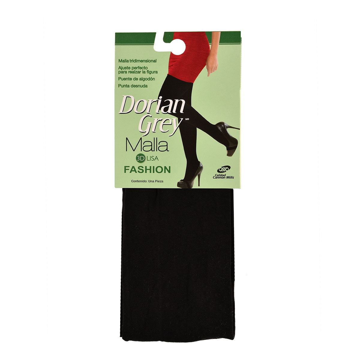 Malla Dorian Grey 299 3D grande negro dama