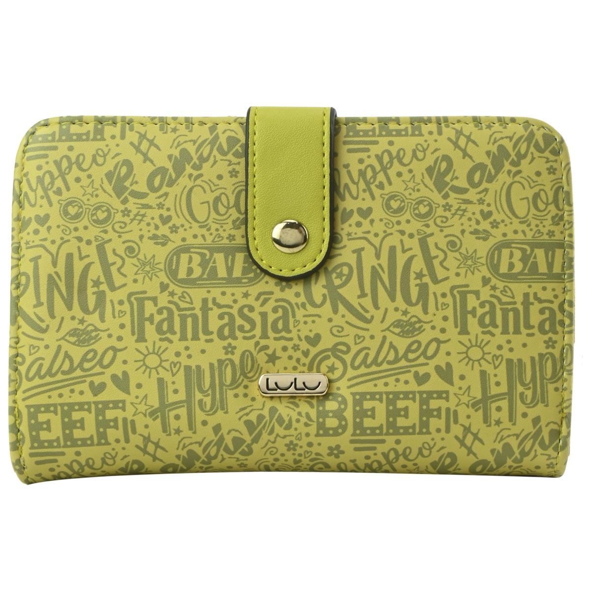 Monedero Color Verde Para Mujer LuLu