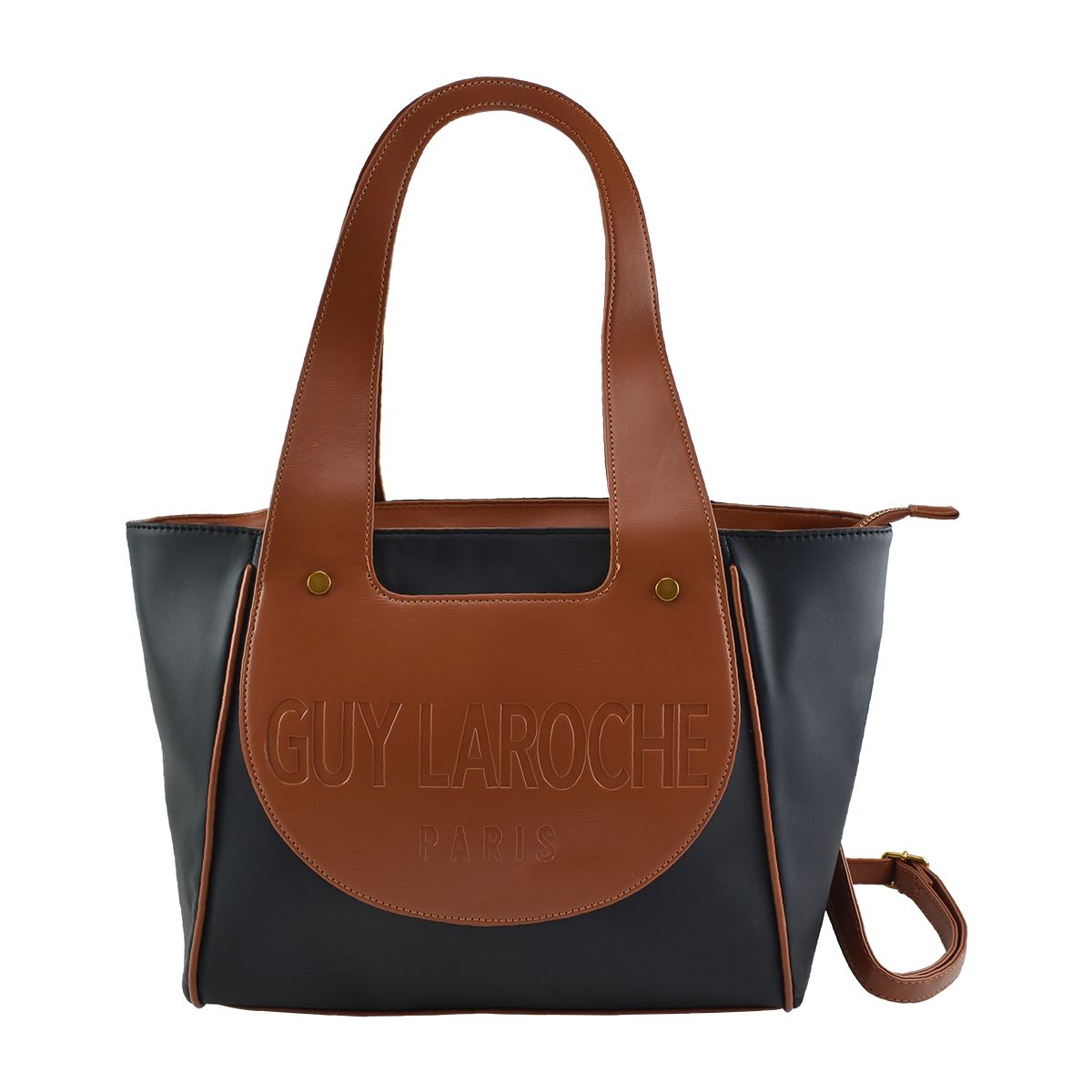 Bolso Satchel Guy Laroche Negro para Mujer