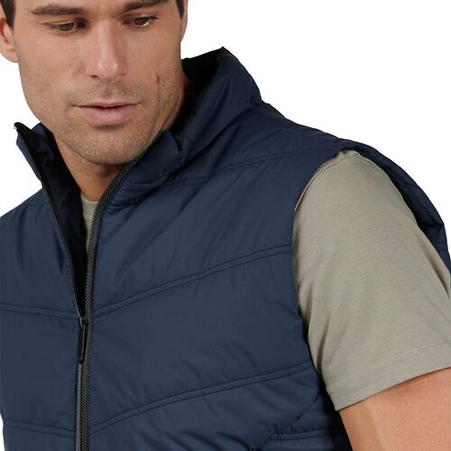 Chaleco para caballero Generra 128602 color marino talla mediana