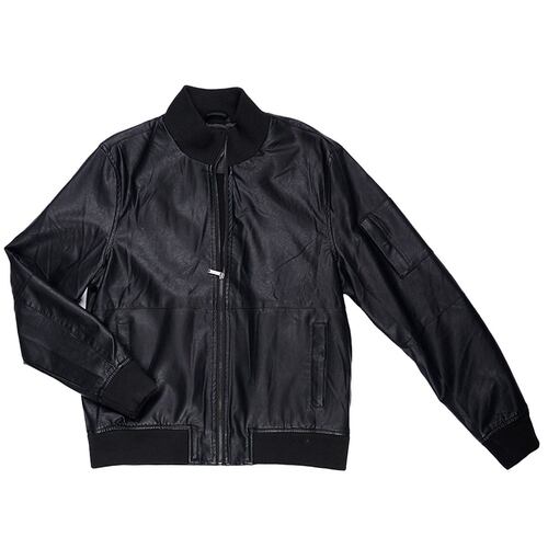 Chamarra para caballero Generra 228408 color negro talla extra-grande