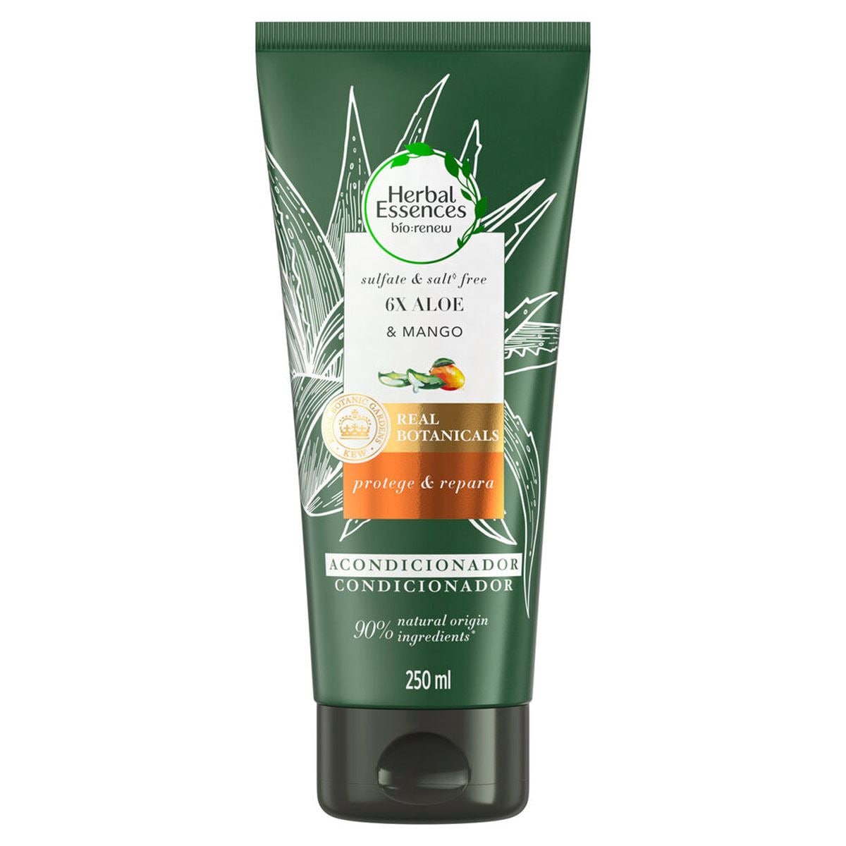 Acondicionador Herbal Essences Bio:Renew 6X Aloe & Mango Protege ...