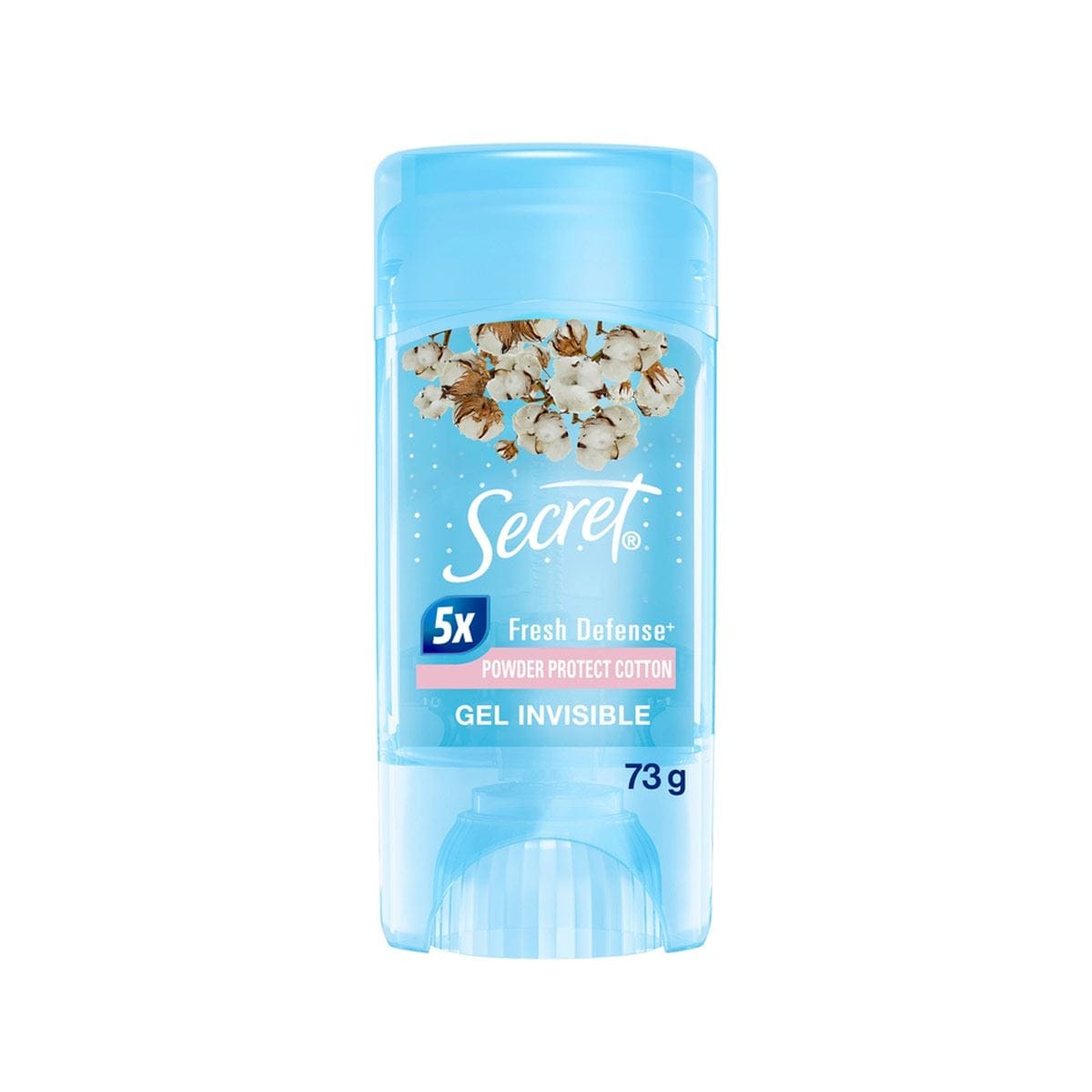 Secret Powder Protect Cotton Gel Invisible Antitranspirante 73 g