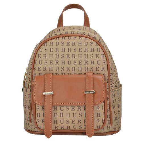 Bolsa Huser Backpack color camello