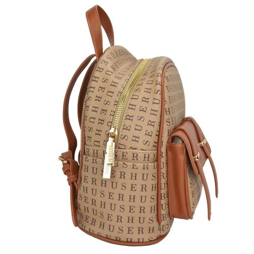 Bolsa Huser Backpack color camello