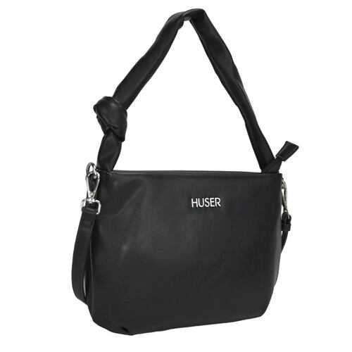 Bolso Crossbody Huser Negro para Mujer