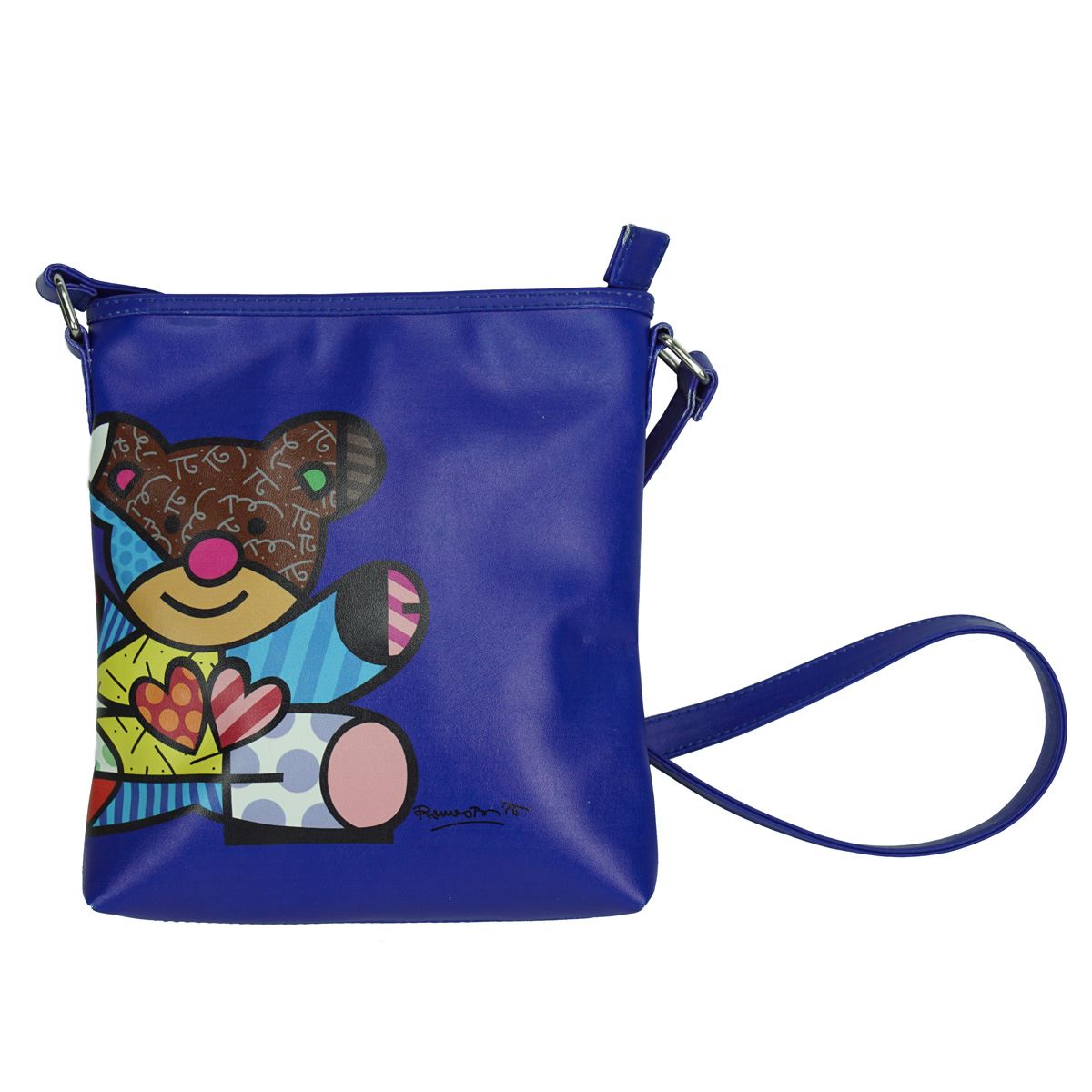 Bolso messenger oso azul