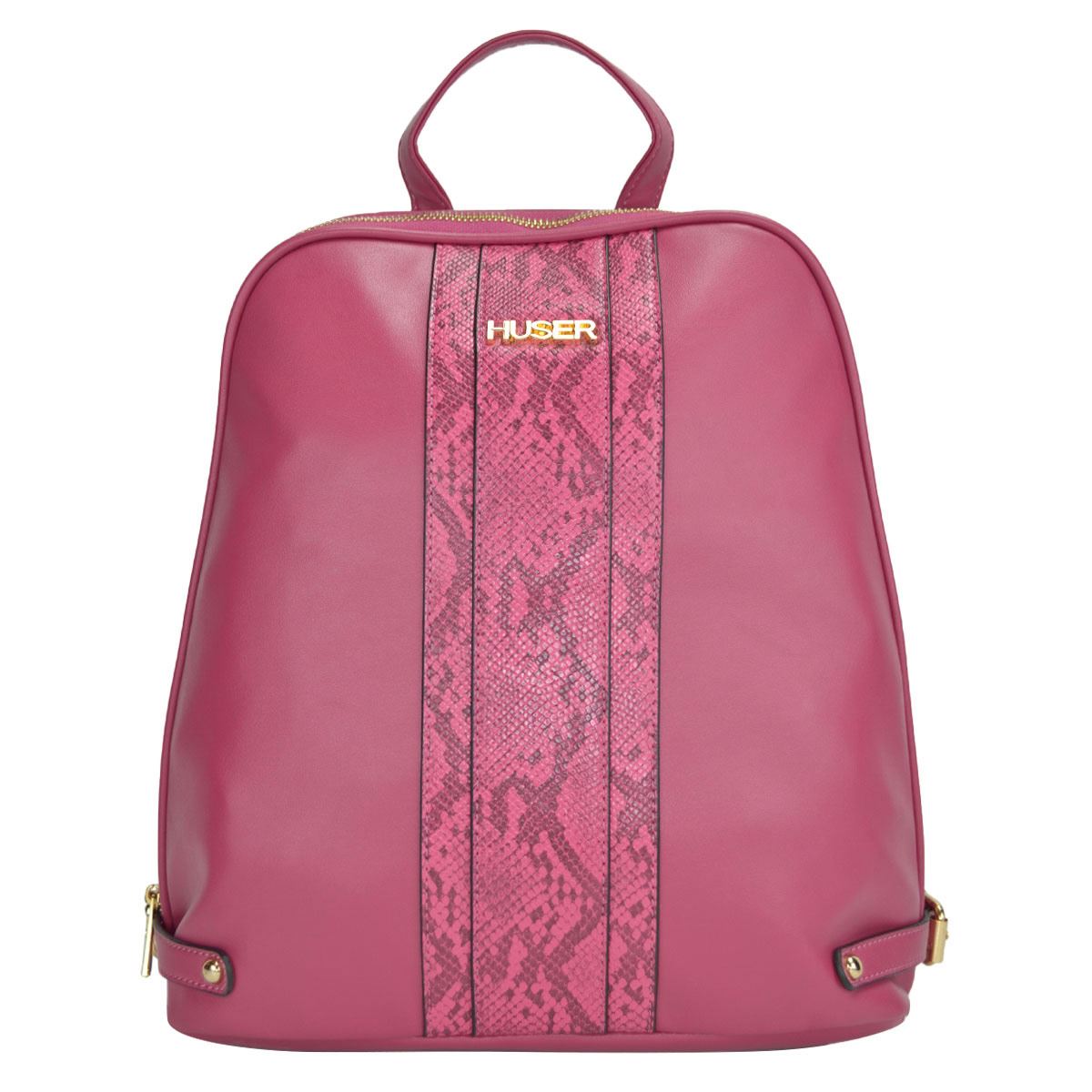 Bolsa Huser Tipo Backpack color rosa Mod. SH22311-3ROS