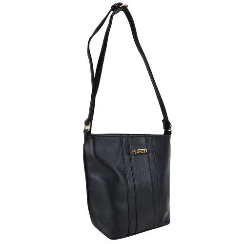 Bolsa Huser Tipo Crossbody color negro Mod. SH22311-4NE