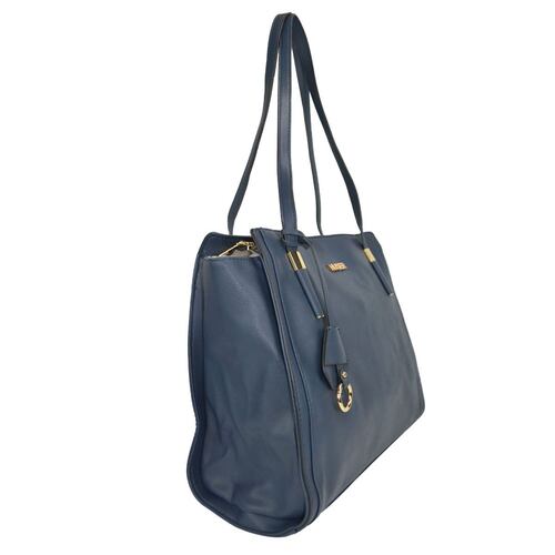 Bolsa Huser Tipo Tote color azul Mod. L93191AAZ