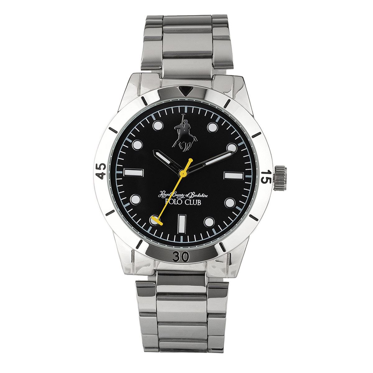 Reloj Polo Club para Caballero Plateado Para Dama
