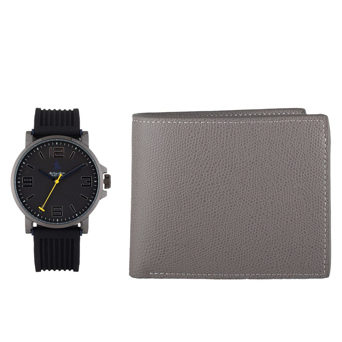 Set Polo Club APCK08NGWG Caballero Gris