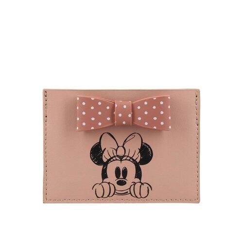 Tarjetero Minnie Mouse W Capsule