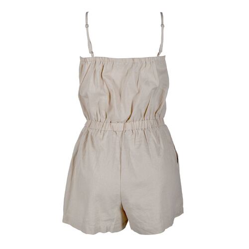 Rumper con jareta Philosophy Jr talla chica color beige modelo rp259n