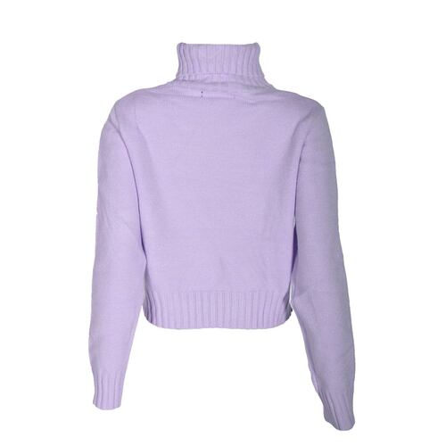 Suéter con cierres Philosophy talla mediana color morado claro modelo ...