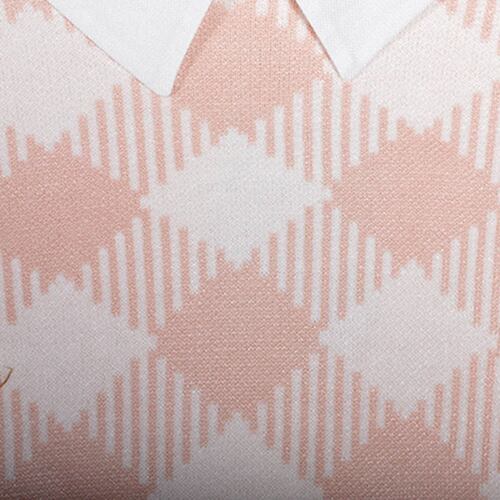 Suéter estampado Philosophy talla chica color rosa combinado modelo HH346