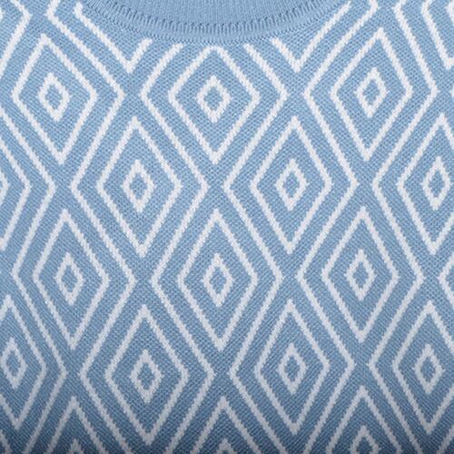 Suéter estampado Philosophy talla chica color azul combinado modelo HH289