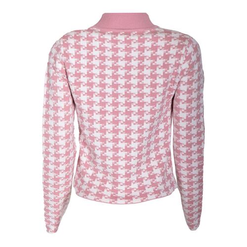 Suéter estampado Philosophy talla mediana color rosa combinado modelo HH265