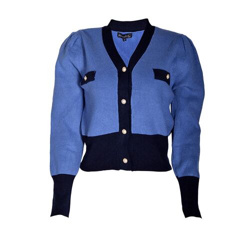 Suéter corto Philosophy talla chica color azul modelo HH11059