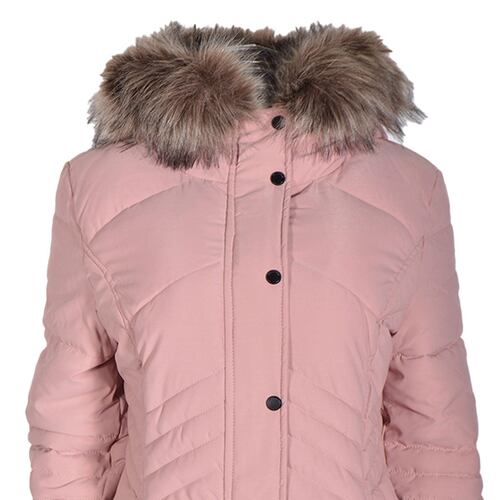 Chamarra larga Philosophy talla mediana color rosa modelo SJN3630