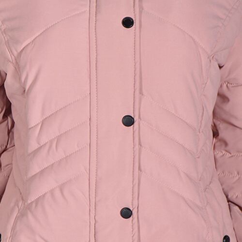 Chamarra larga Philosophy talla mediana color rosa modelo SJN3630