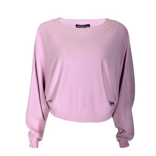 Suéter liso Philosophy Jr talla unitalla color rosa modelo HH11079