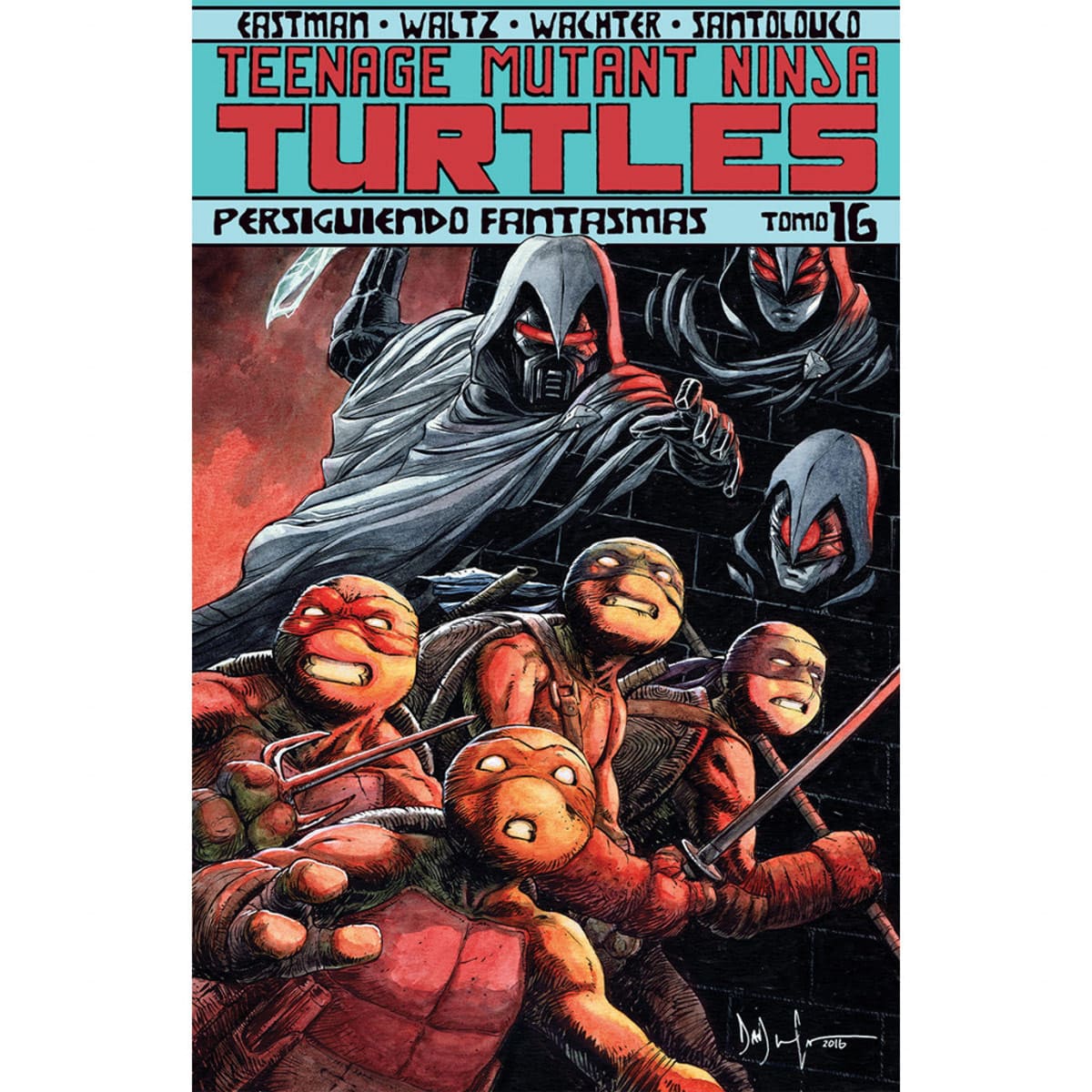 Teenage Mutant Ninja Turtles Persiguiendo Fantasmas Tomo 16A