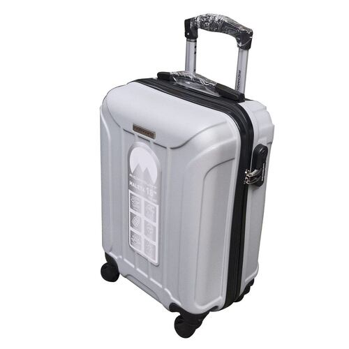 Set de Maletas 18" Richmount Amarillo Plata con cerradura