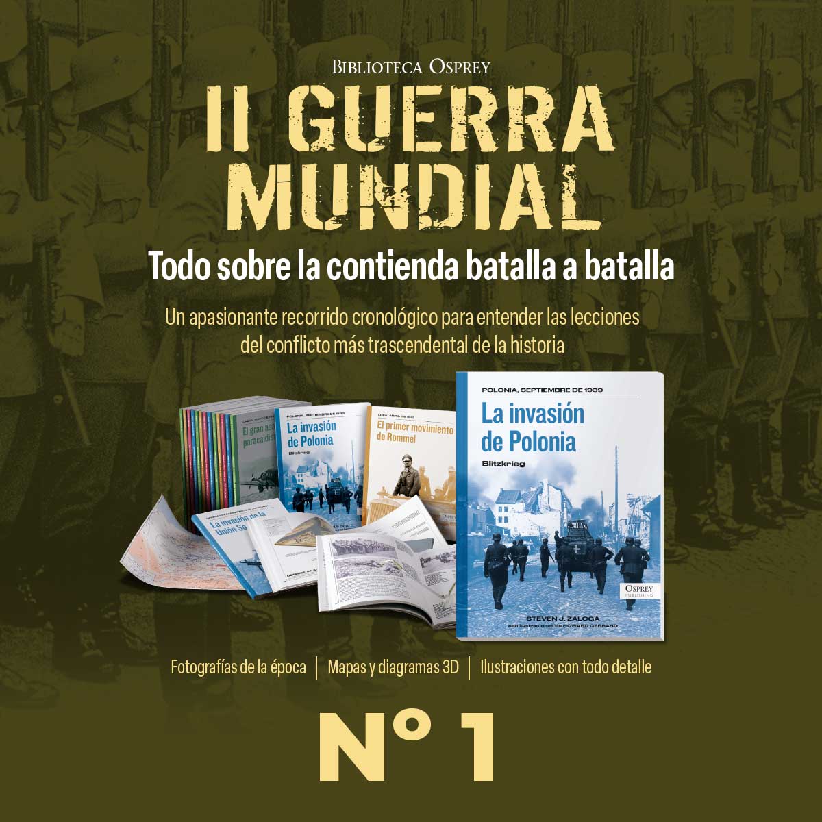 Colección Osprey II Guerra Mundial 0001 RBA Editores México S de RL de CV