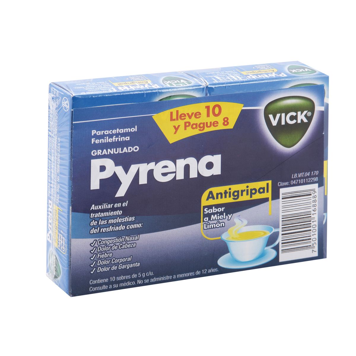 Vick Pyrena 10 sobres