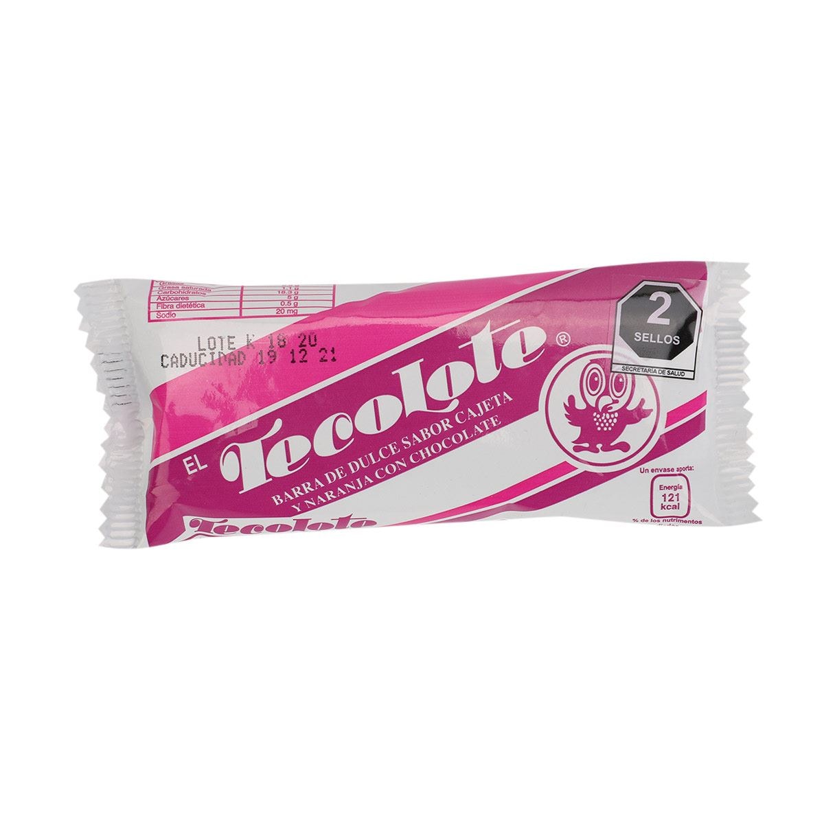 Barra de Chocolate Tecolote de 30 gramos Sanborns