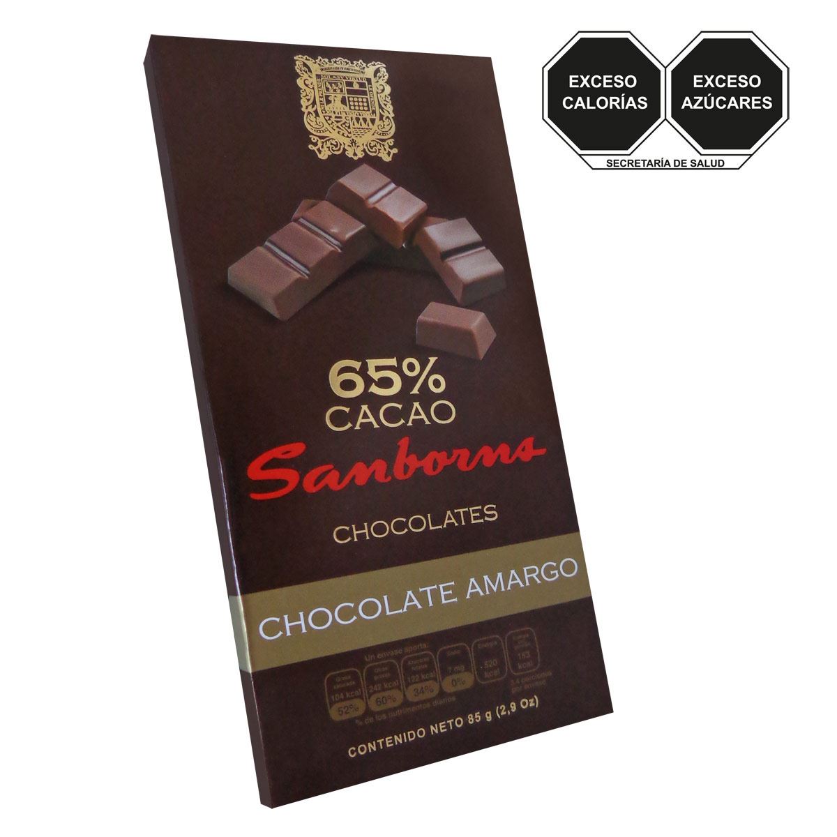 Tablilla Chocolate Oscuro 85 g E24