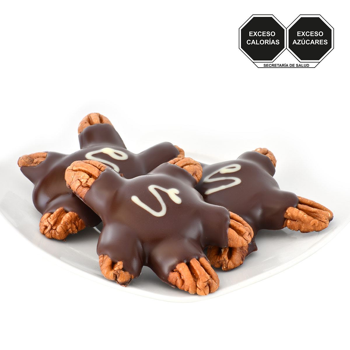Chocolate de tortuga sin azúcar a granel