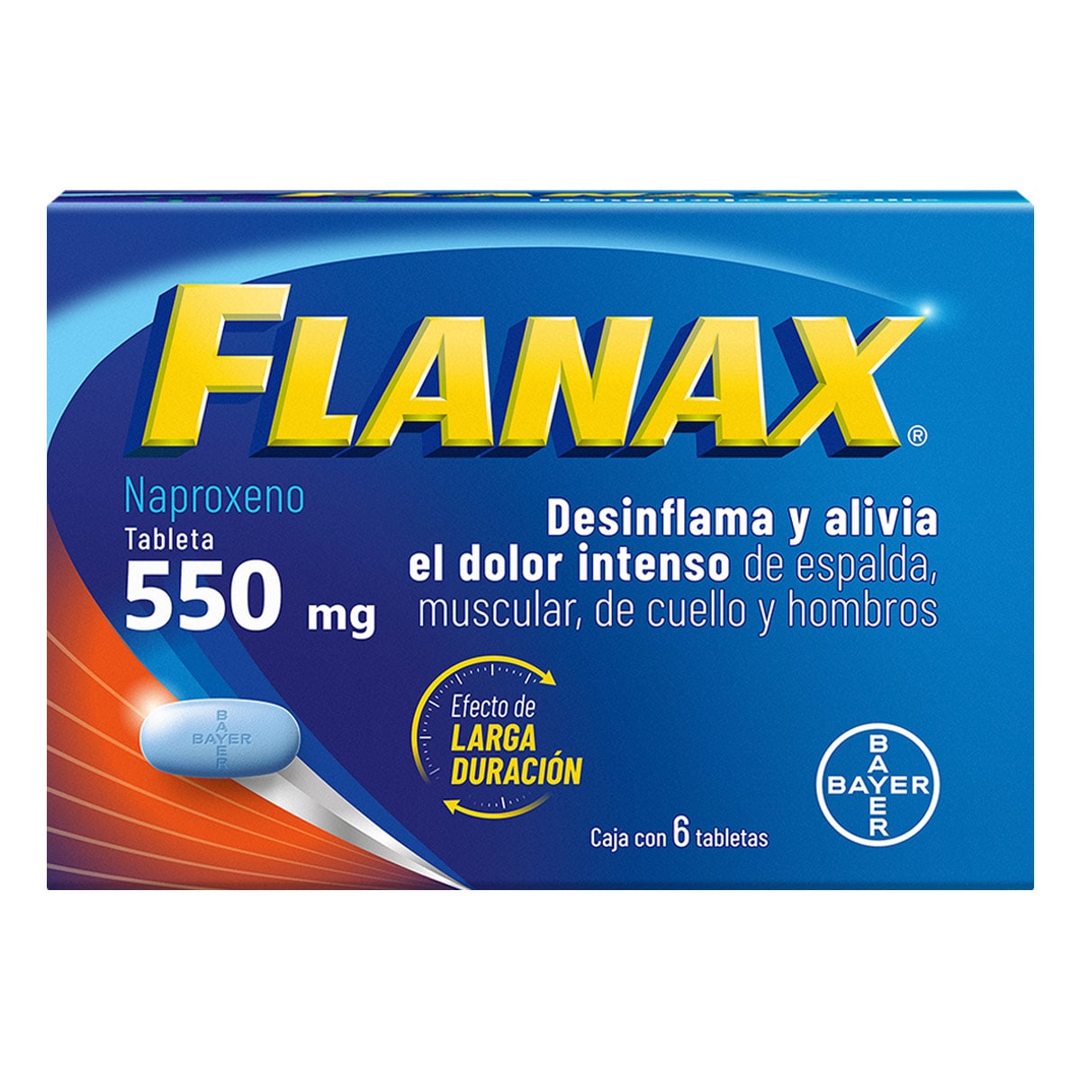 FLANAX 550 mg 6 TAB