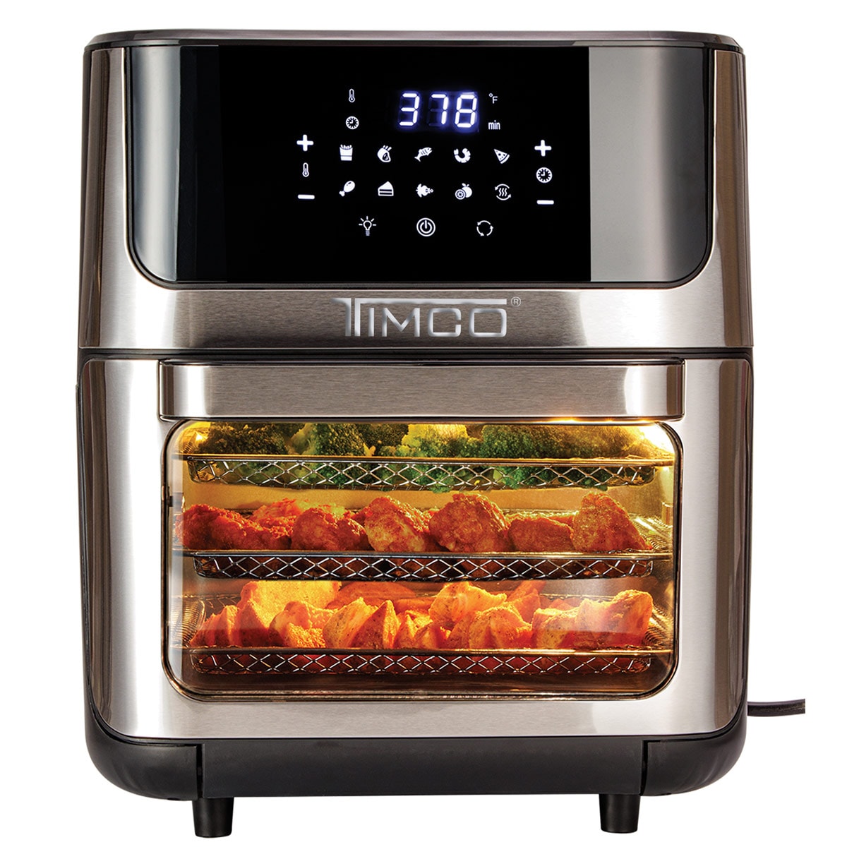 TIMCO Freidora de Aire Premium con Pantalla Digital y 10 Funciones ...