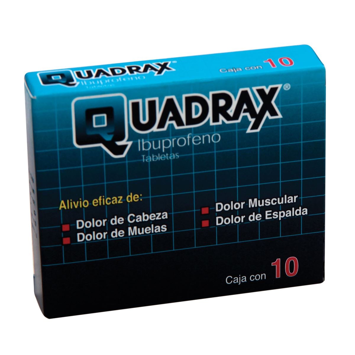 Quadrax 200mg.tab.c/10