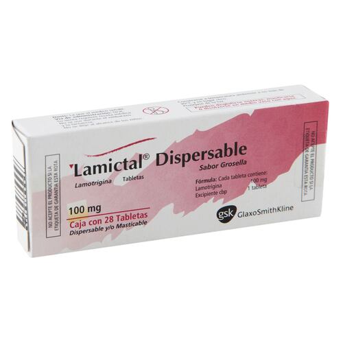 Lamictal t disper 28 100mg